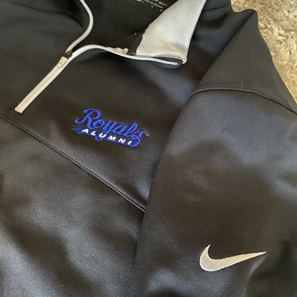 Nike | Jackets & Coats | Mens Nike Golf Quarter Zip Kc Royals Alumni ...